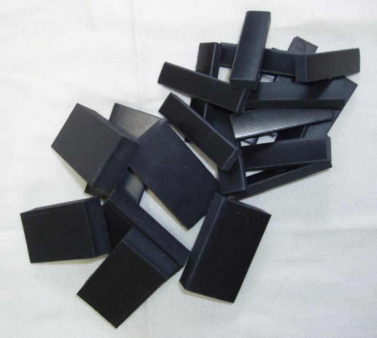 85 Durometer Black Neoprene Setting Blocks - Whitney Glazing Supply